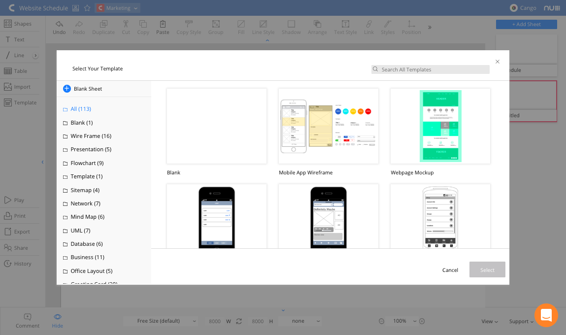 Your Guide To Creating A Website Wireframe Cacoo